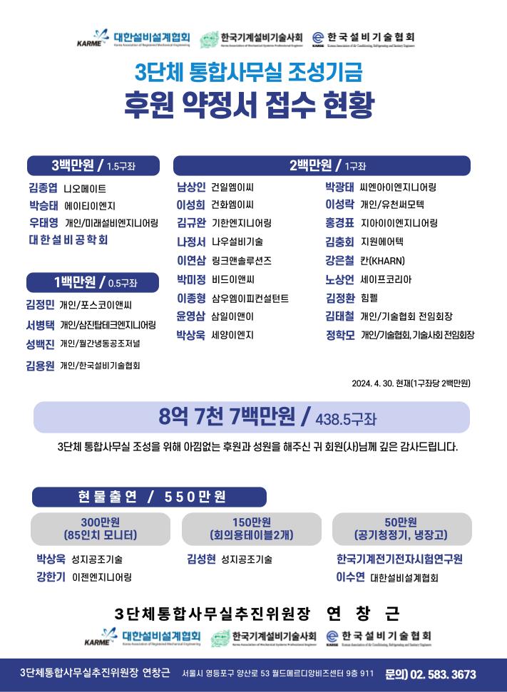 협회소식 | 정보광장 | 한국설비기술협회 :: Korean Association of Air Conditioning Refrigerating and Sanitary ...